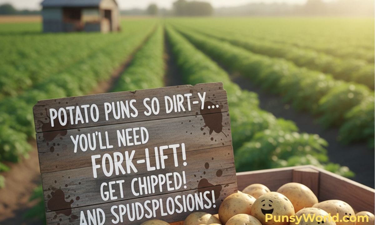 250+ Funny Potato Puns 2025: Clever Jokes to Make You Mash